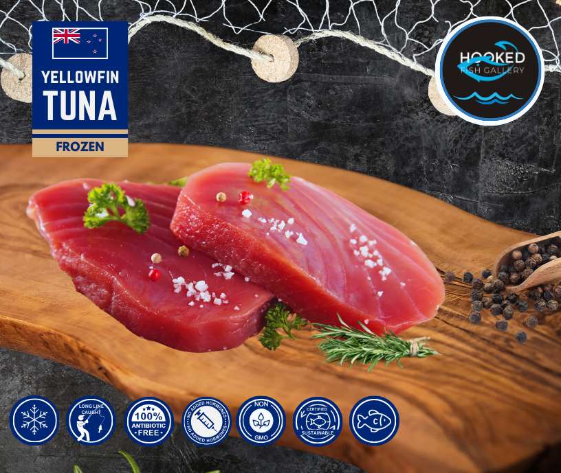 FROZEN: Yellowfin Tuna Fillets Approx 2 x 200 - 230g each | Farmers ...