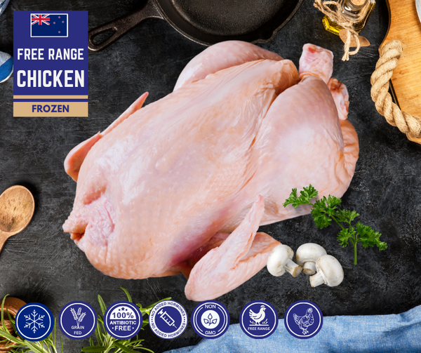 FROZEN - ORGANIC New Zealand Whole Chicken 1.5kg | Farmers Market HK