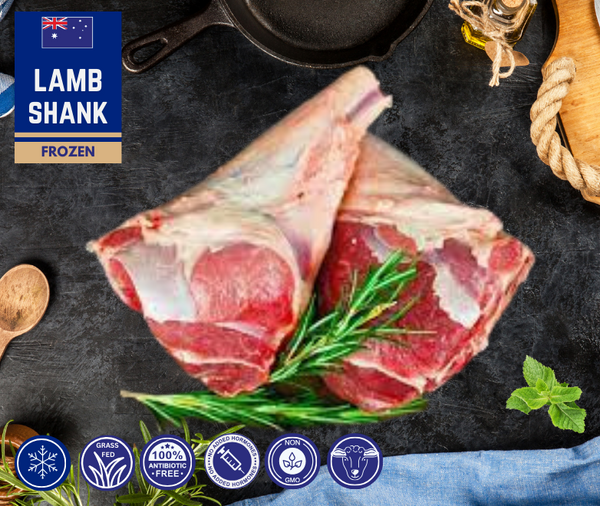 FROZEN Lamb Shanks - (pack of 2) 600-700gm Per Pack | Farmers Market HK