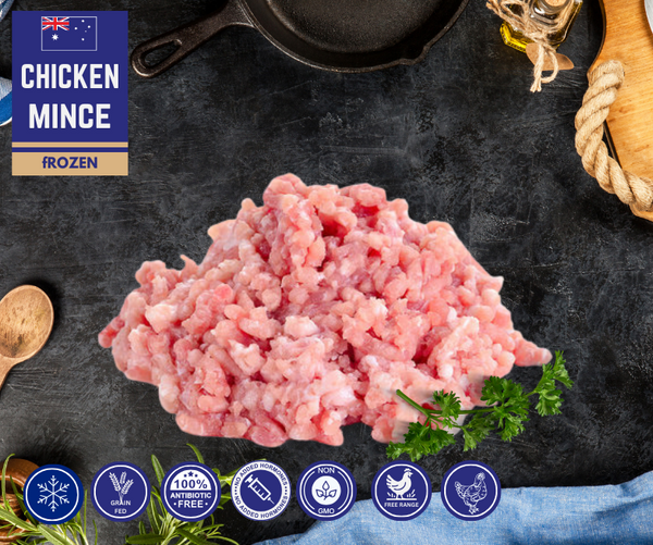 FROZEN- AUS Free Range Chicken Mince 500gm | Farmers Market HK