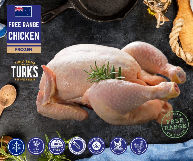 FROZEN- NZ Whole Chicken | Farmers Market HK