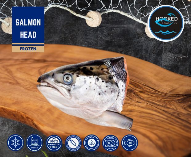 FROZEN - Salmon head, pin-bone & off-cuts | Farmers Market HK