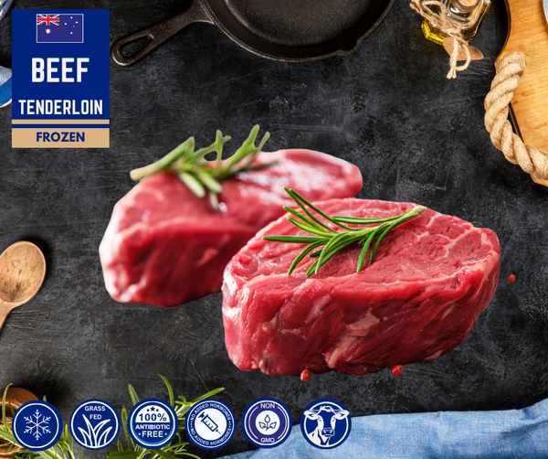 FROZEN - Premium Tenderloin Beef approx 2 x 300g | Farmers Market HK